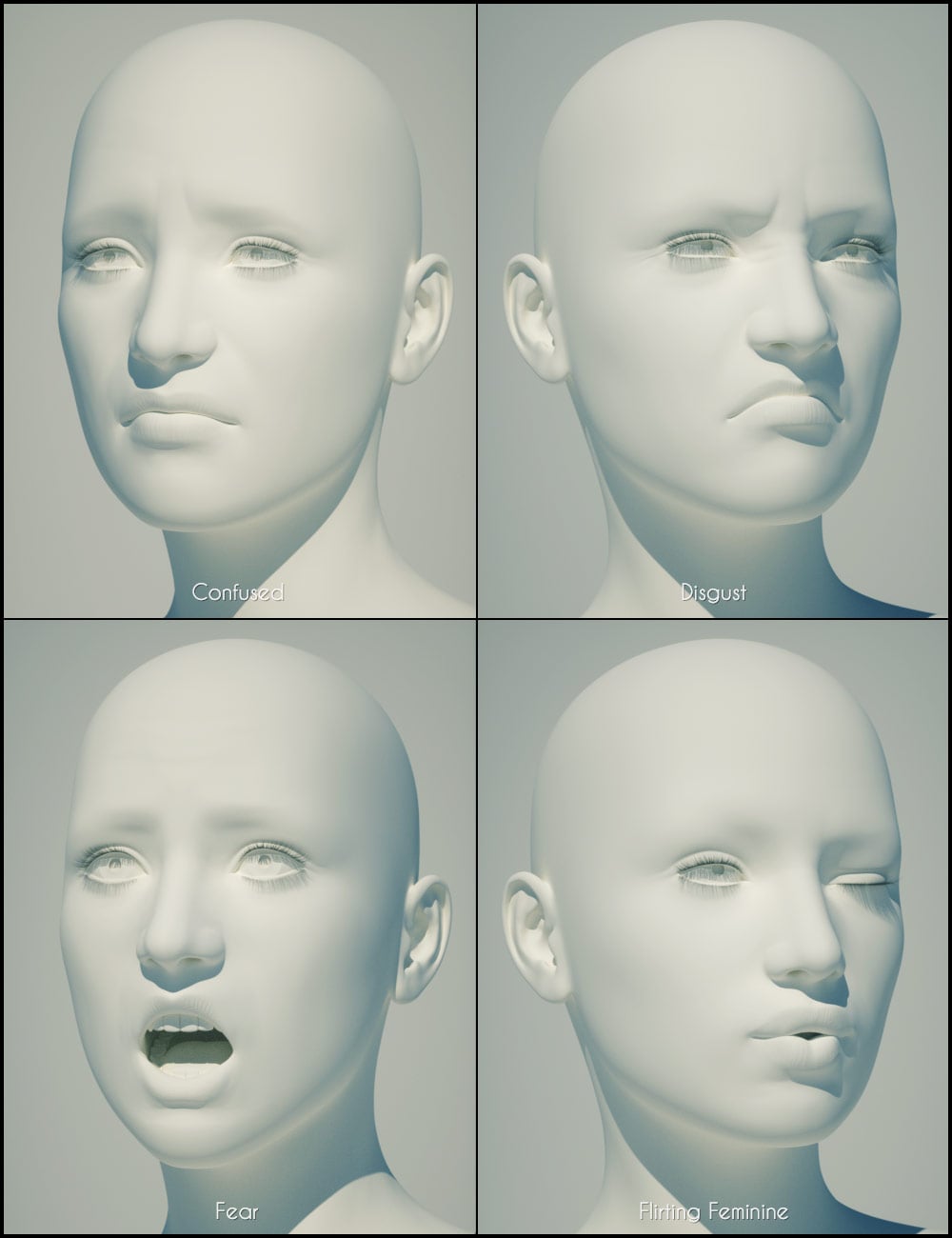 Genesis 2 Female Head Morphs | Daz 3D