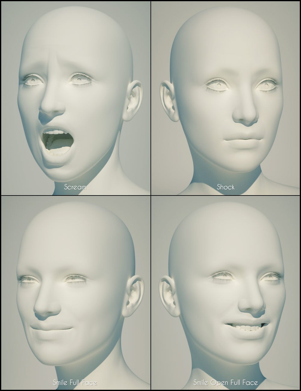 Genesis 2 Female Head Morphs | Daz 3D