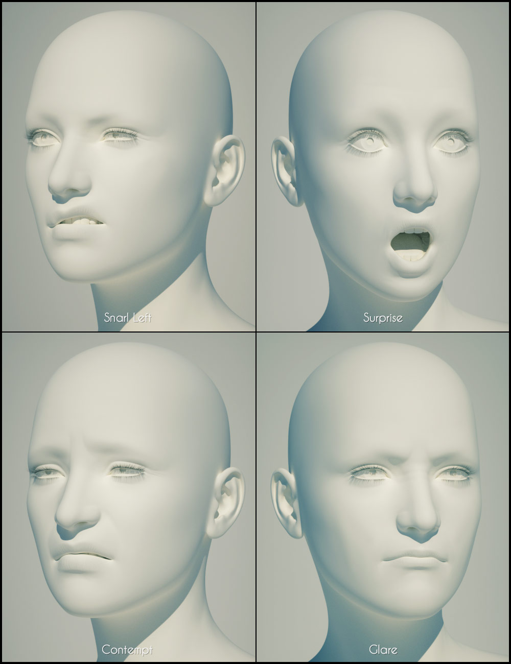 Genesis 2 Female Head Morphs | Daz 3D