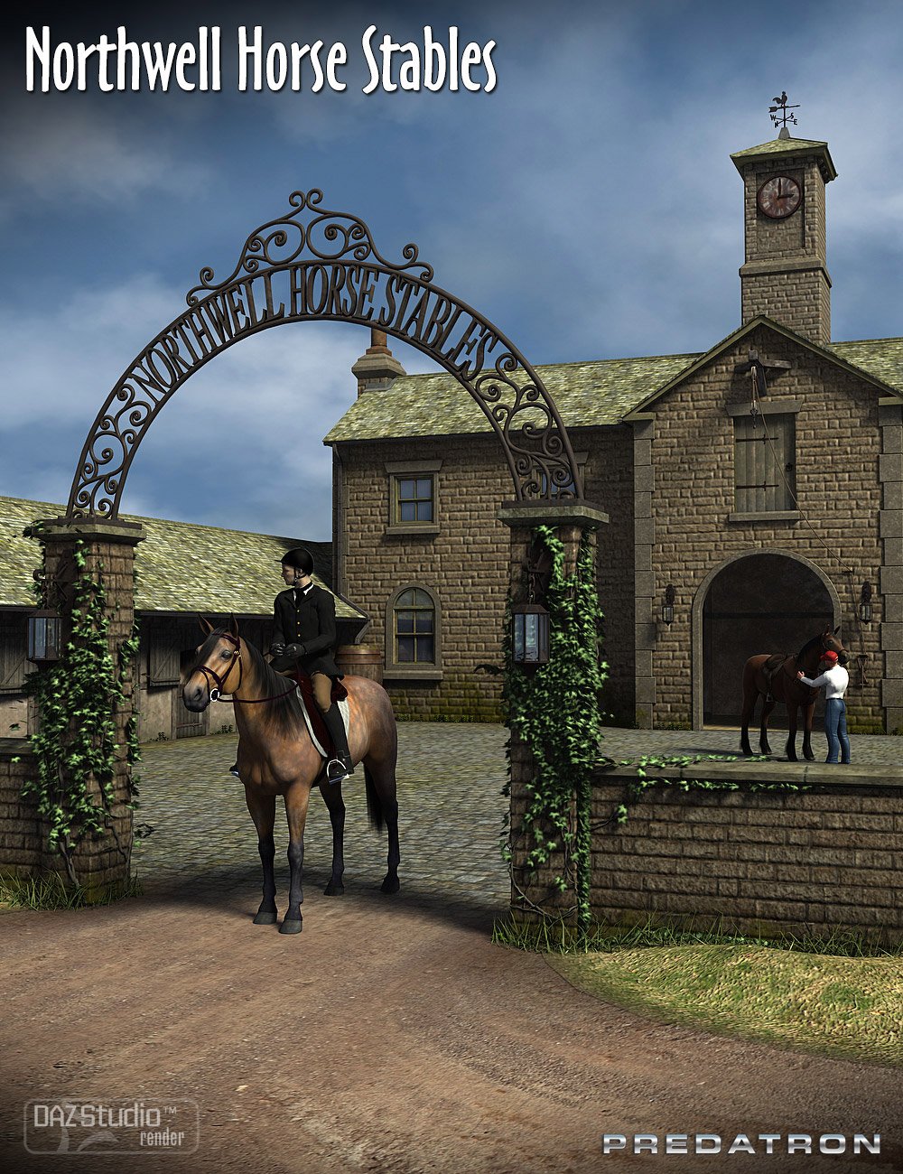 Horse Stables Bundle | Daz 3D