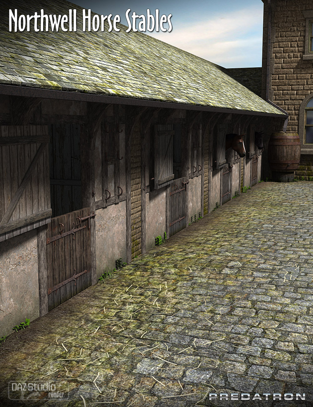 Horse Stables Bundle | Daz 3D