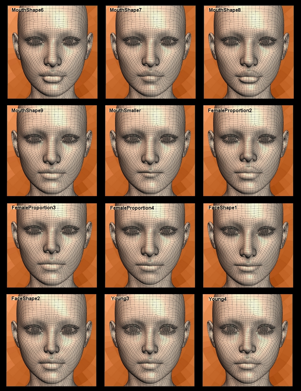 Genesis 2 Female Head Morph Resource Kit | Daz 3D