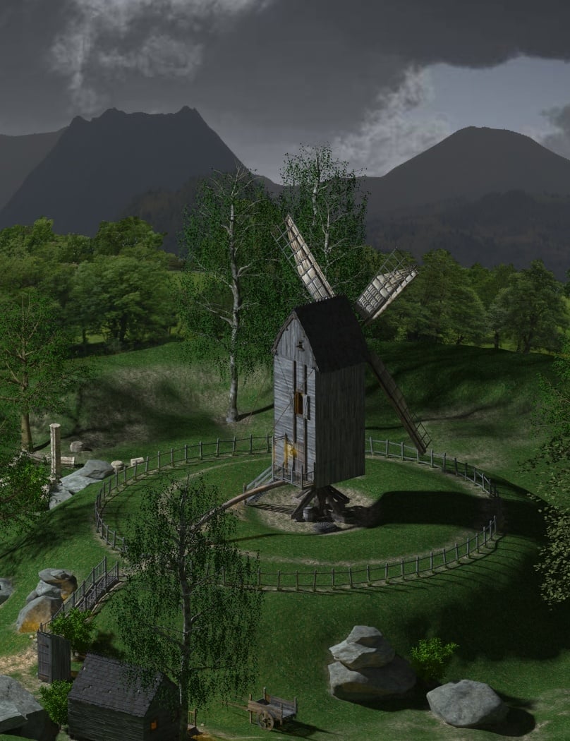 The Windmill | Daz 3D