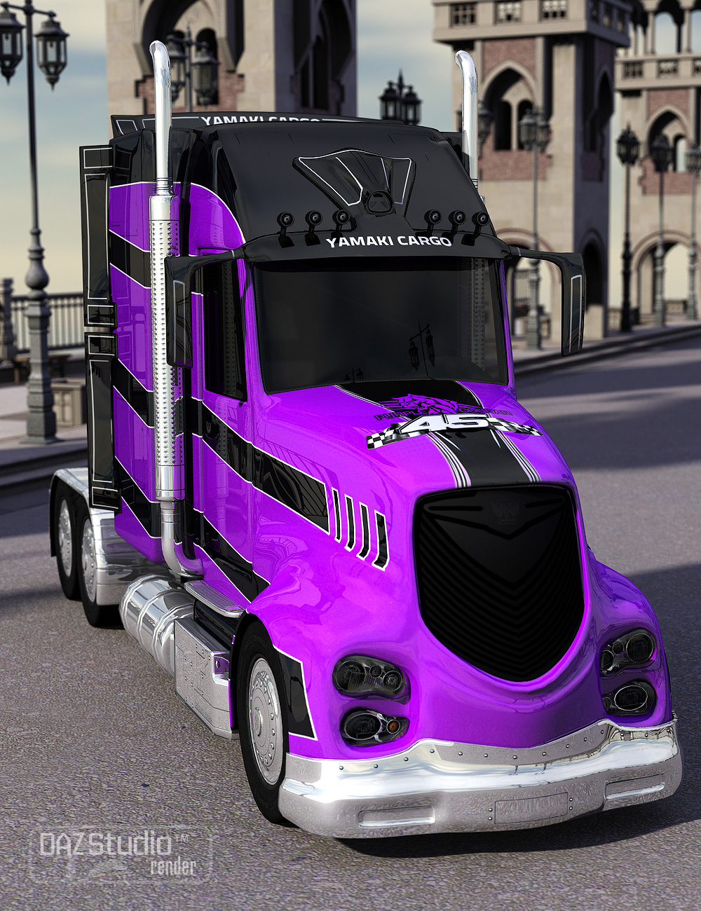 Yamaki Cargo Textures | Daz 3D