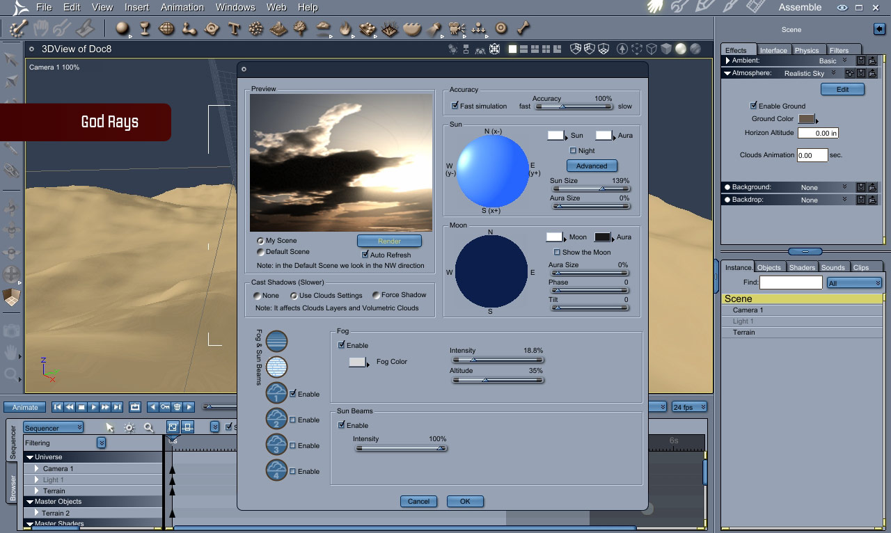 Carrara 8.5 Pro | Daz 3D