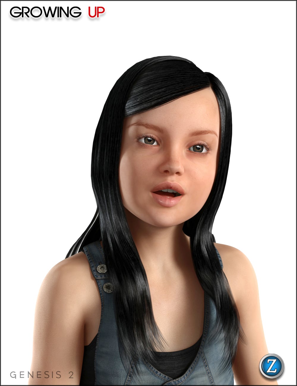 Growing Up for Genesis2 Female(s) and V6 | Daz 3D
