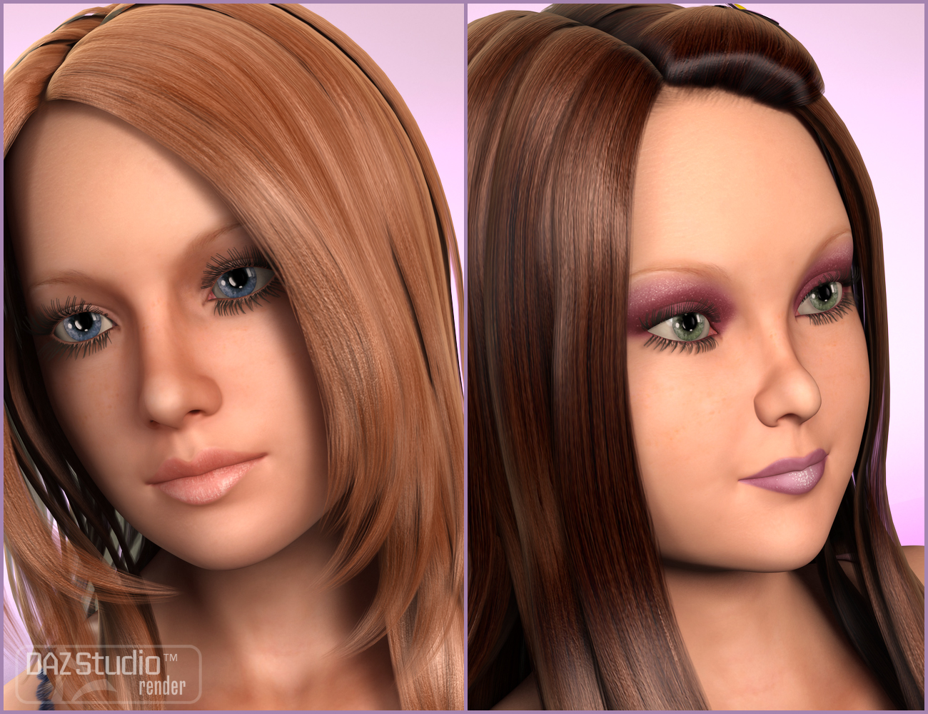 Cute Ladies | Daz 3D