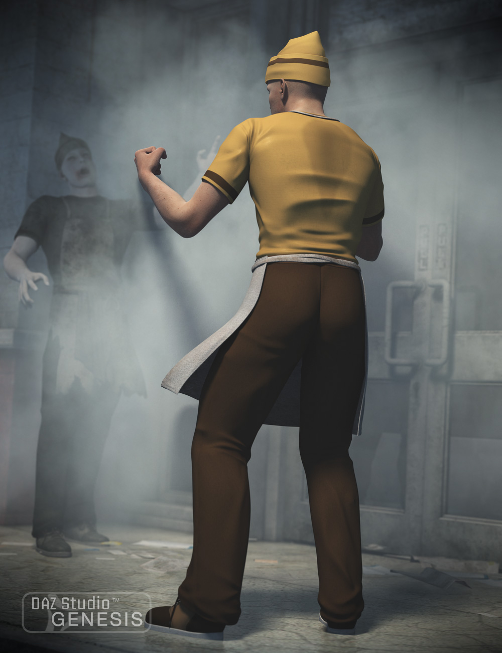 B-Movie Short Order Cook | Daz 3D