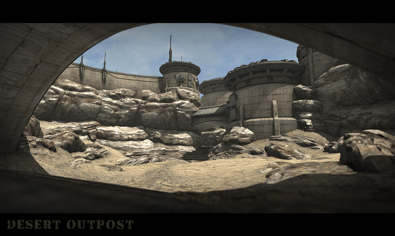Desert Outpost | Daz 3D