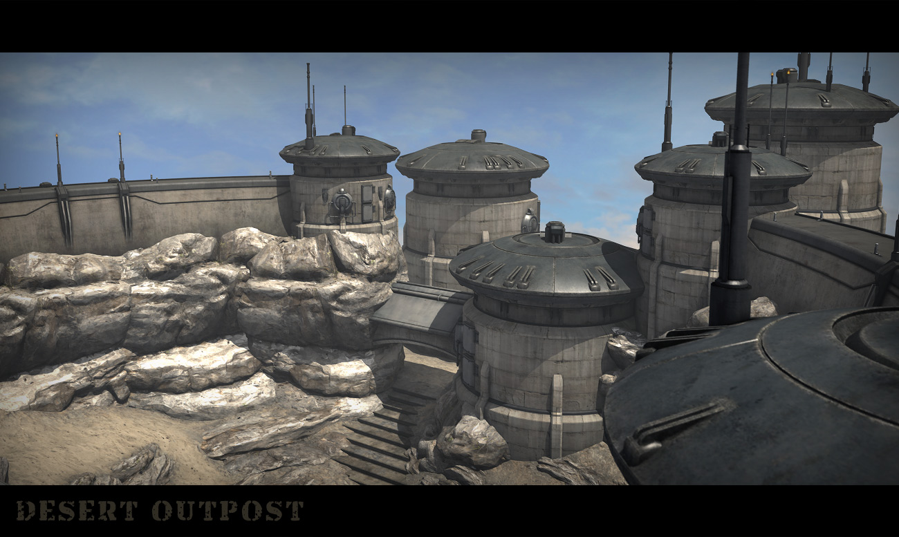 Desert Outpost | Daz 3D