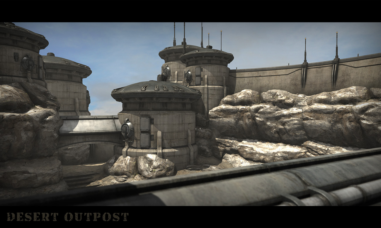 Desert Outpost | Daz 3D