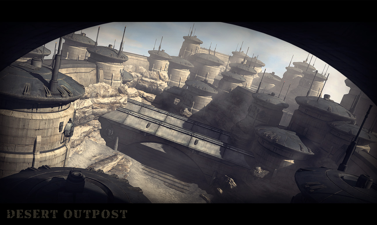 Desert Outpost | Daz 3D