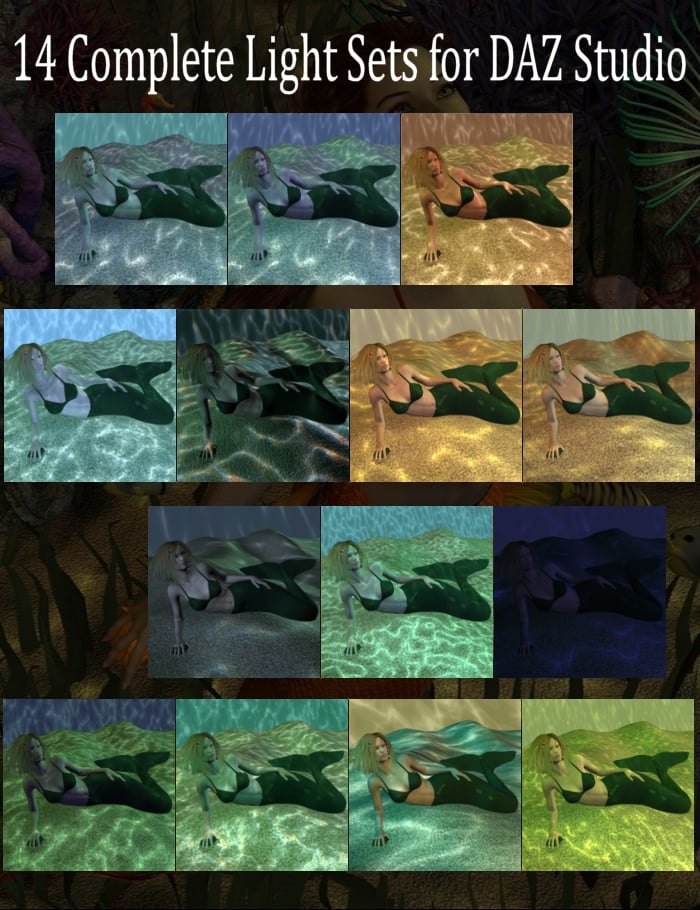 UnderWater Ambiance Bundle | Daz 3D