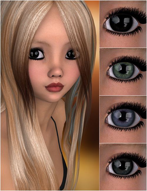 Amber For Aiko 5 | Daz 3D