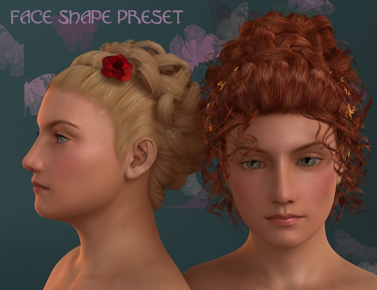 Art Nouveau Fun Kit | Daz 3D