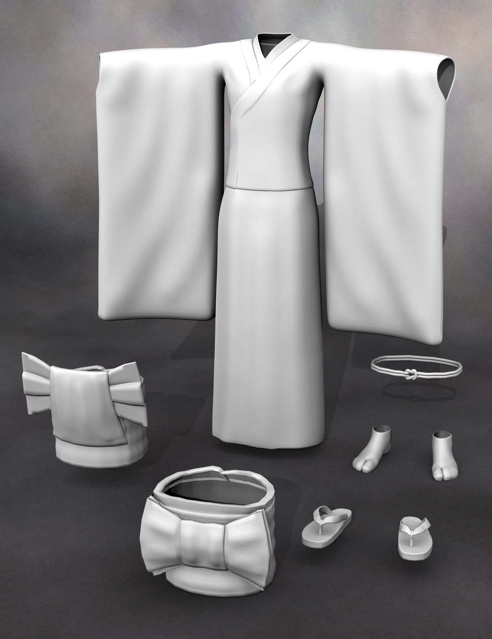 Furisode Genesis | Daz 3D