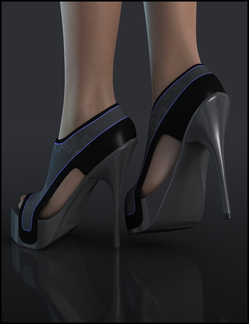 Neoprene Platforms for Genesis 2 Female(s) | Daz 3D