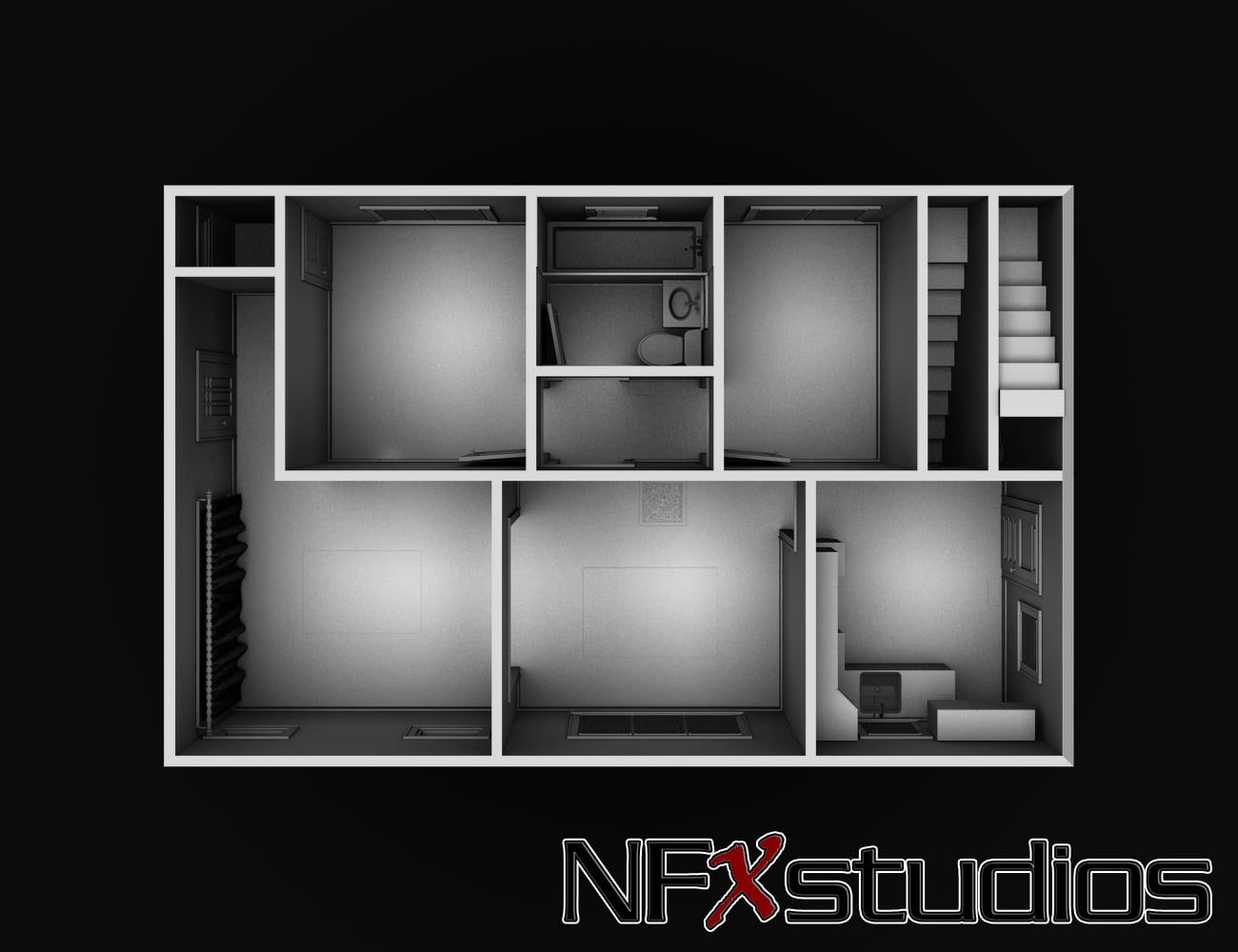 NFXstudios Farmhouse | Daz 3D