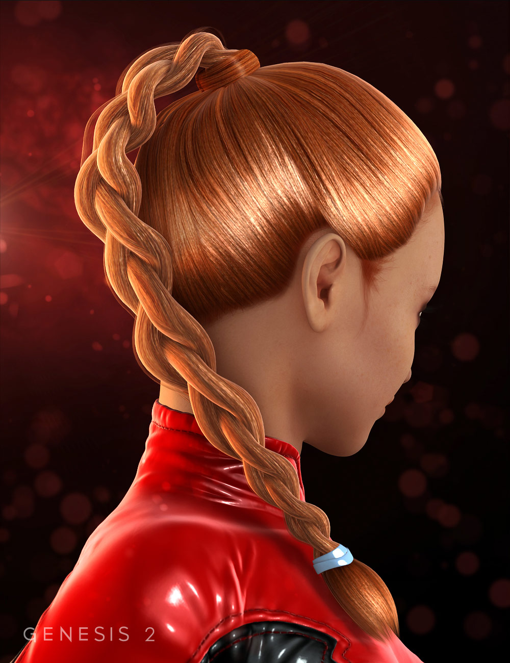 Sporty Braid | Daz 3D