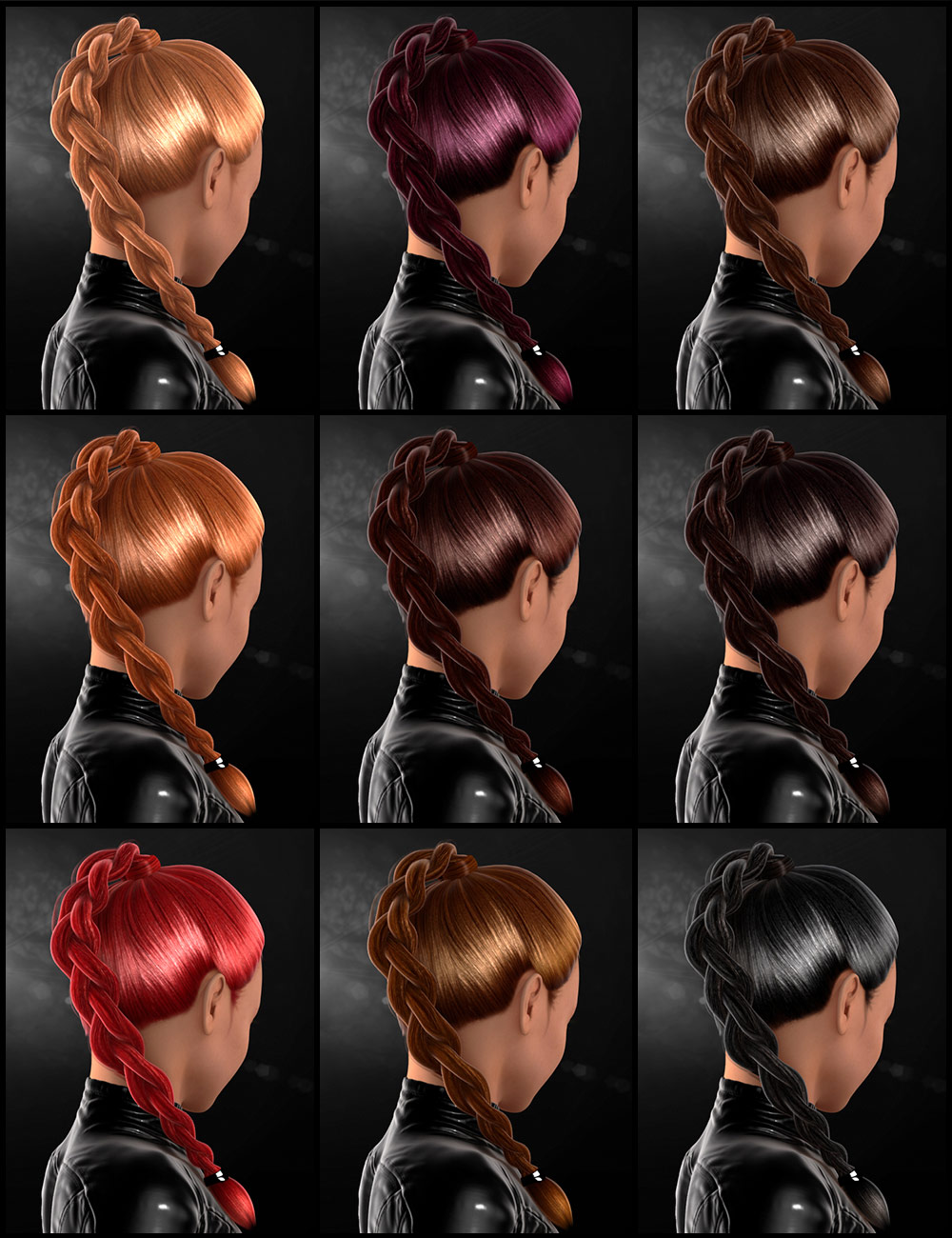 Sporty Braid | Daz 3D