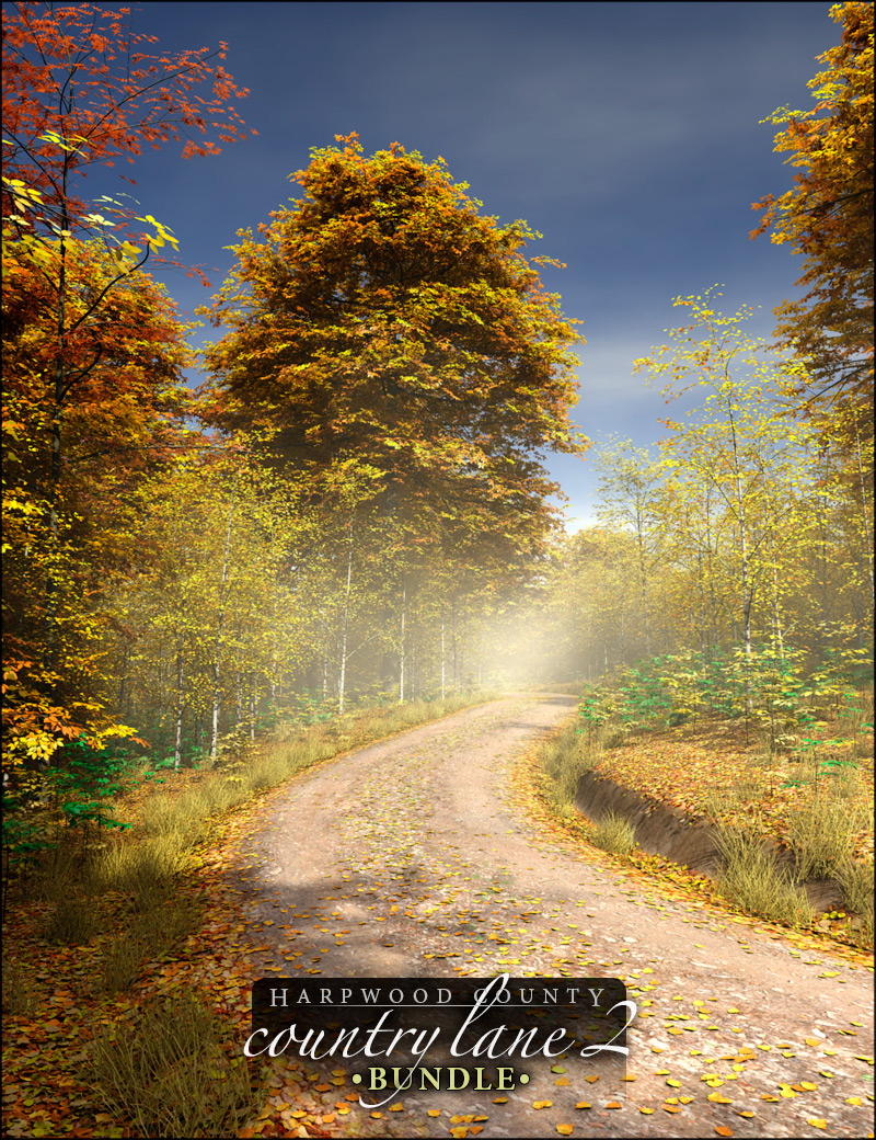 Country Lane 2 - Bundle | Daz 3D