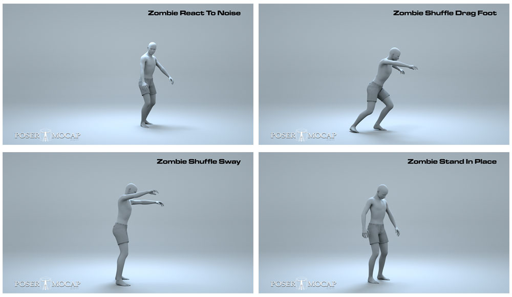 Zombie Moves Genesis | Daz 3D