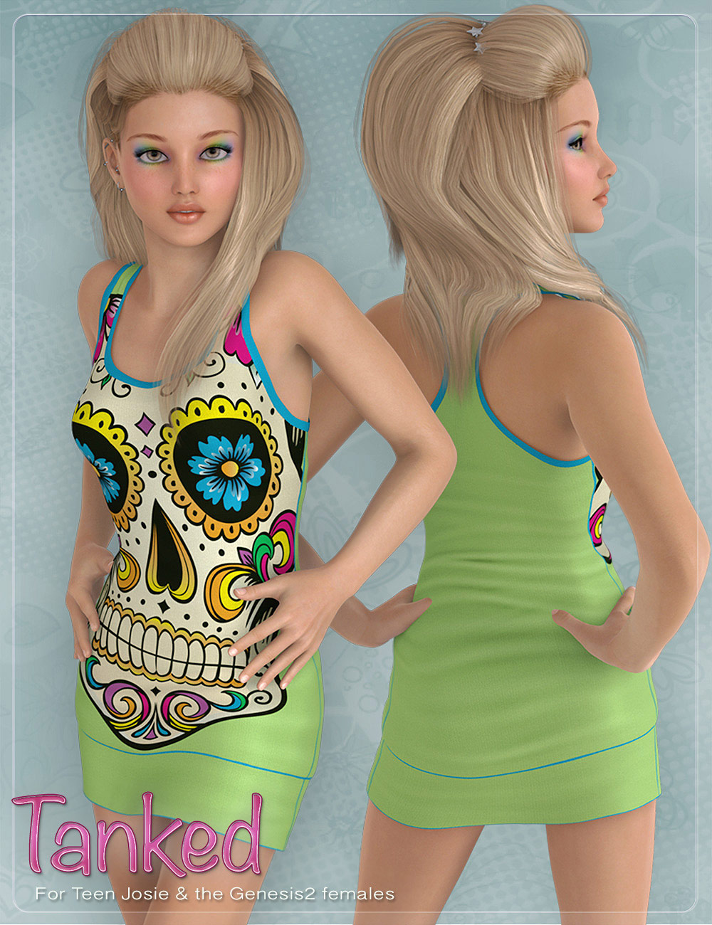 Teen Josie 6 Pro Bundle Daz 3d