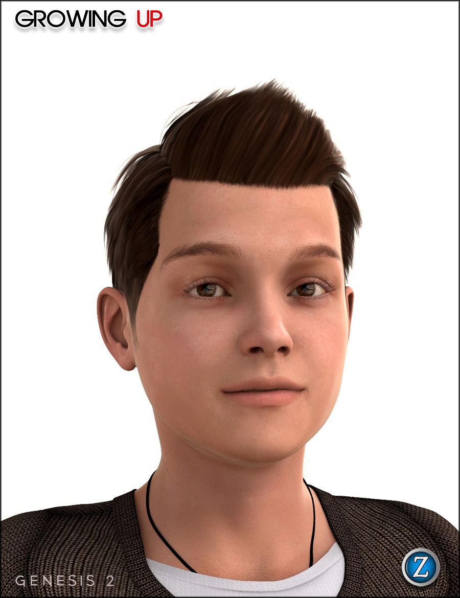 Growing Up for Genesis 2 Male(s) / M6 | Daz 3D