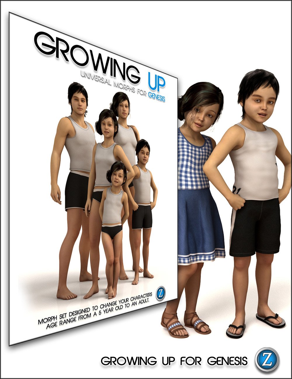 Growing Up Bundle | Daz 3D