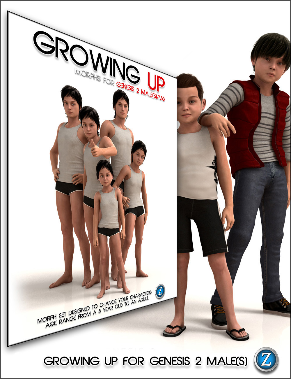 Growing Up Bundle | Daz 3D