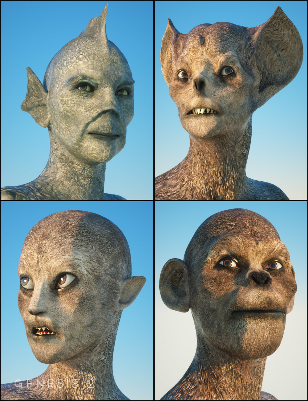 Creature Creator for Genesis 2 Female(s) | Daz 3D