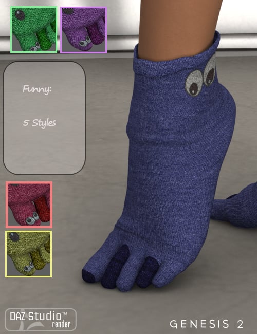 Genesis 2 Female ToeFun | Daz 3D