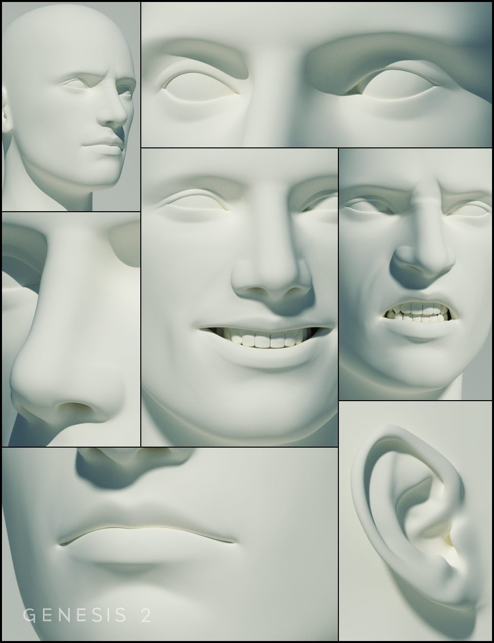 Genesis 2 Male Morphs Bundle | Daz 3D