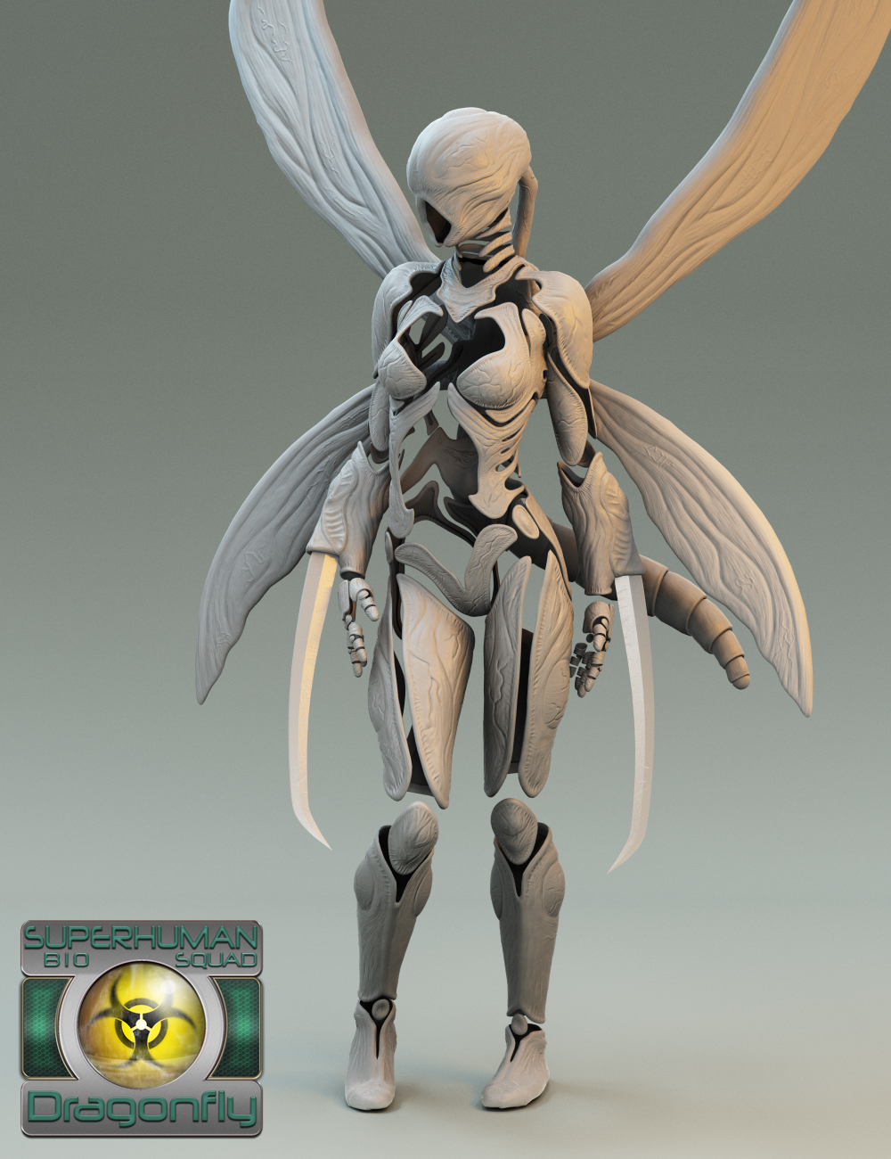 Bio Squad Dragonfly | Daz 3D