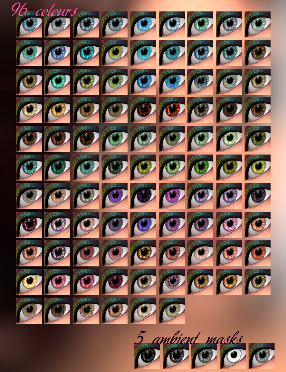 Vibrant Eyes | Daz 3D