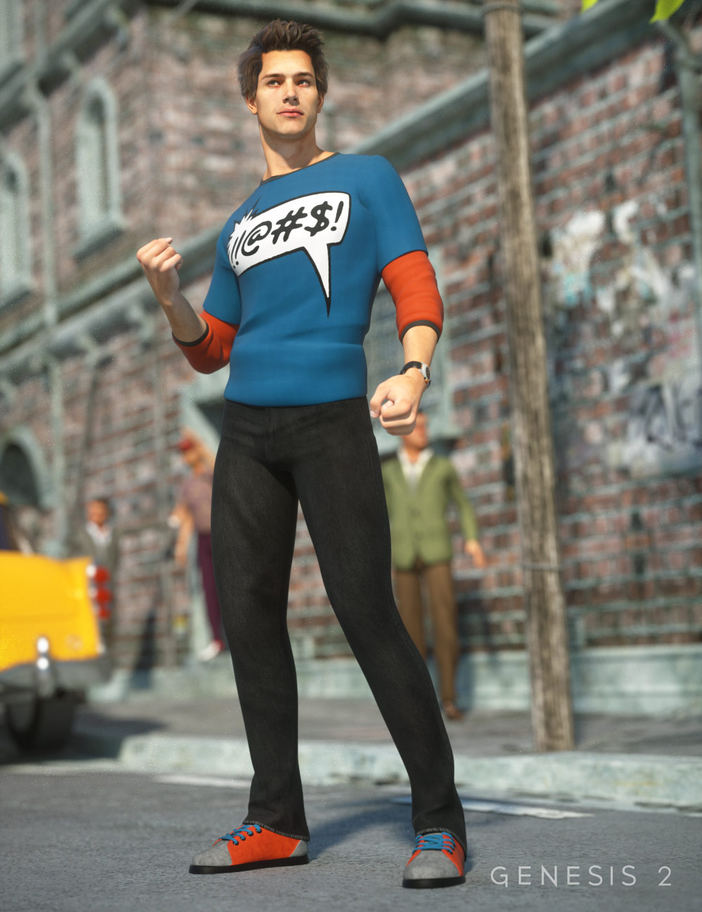 Day by Day for Genesis 2 Male(s) Textures | Daz 3D