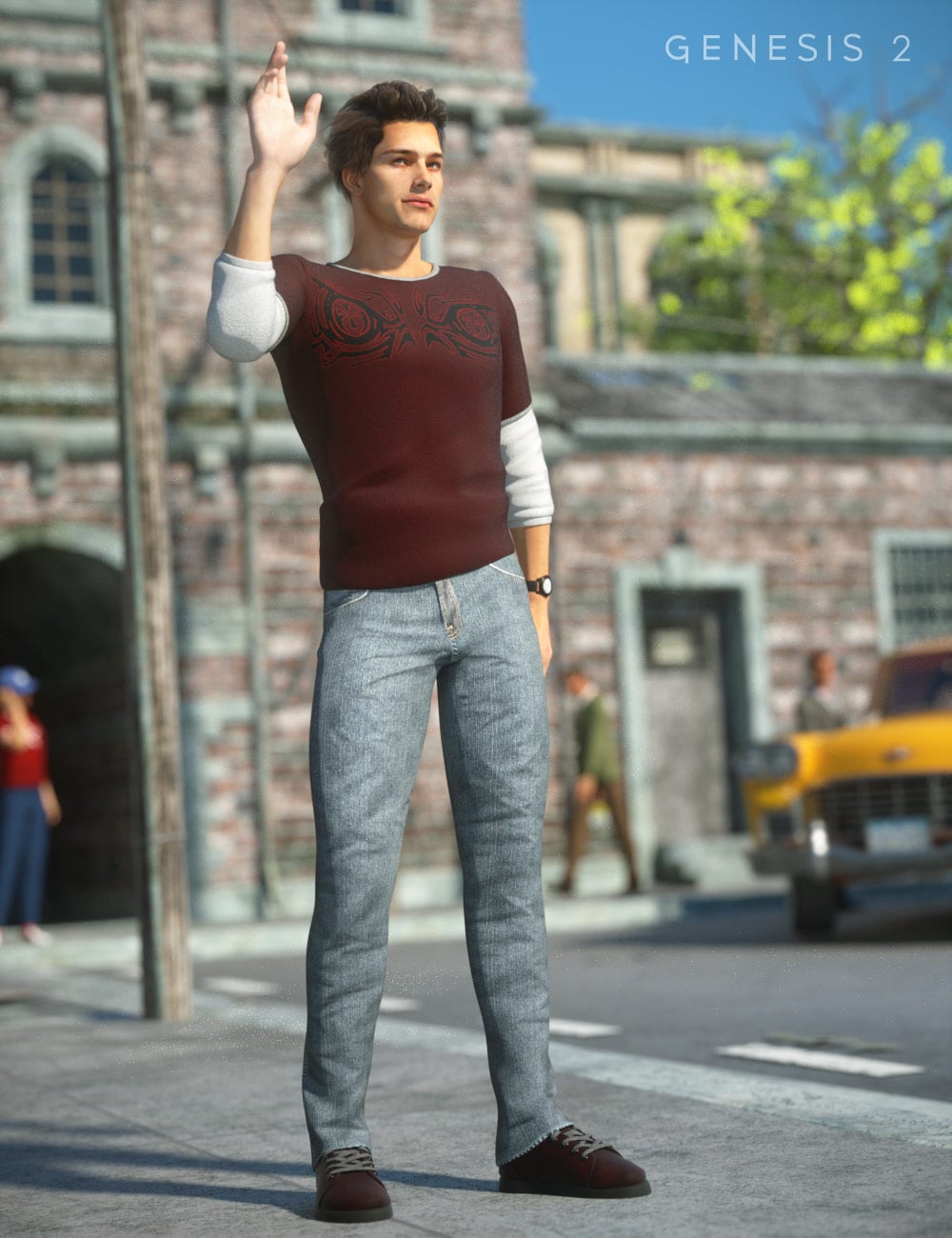 Day by Day for Genesis 2 Male(s) Textures | Daz 3D