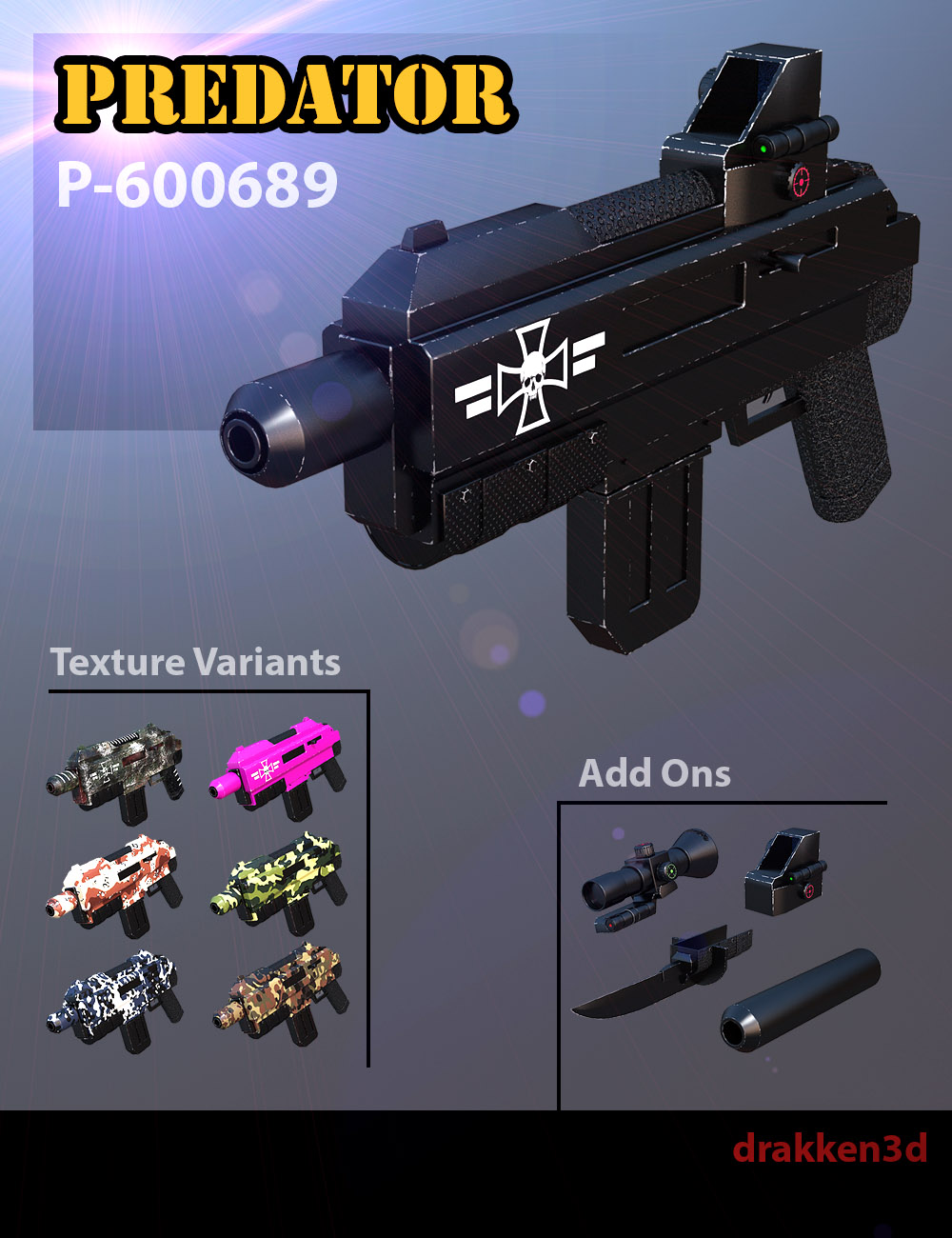 Predator Submachinegun [Documentation Center]