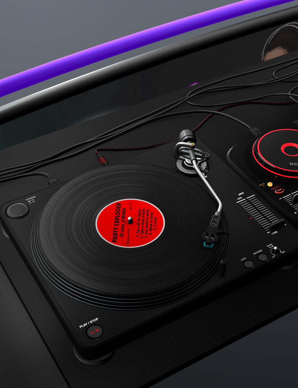 DJ-Equipments | Daz 3D