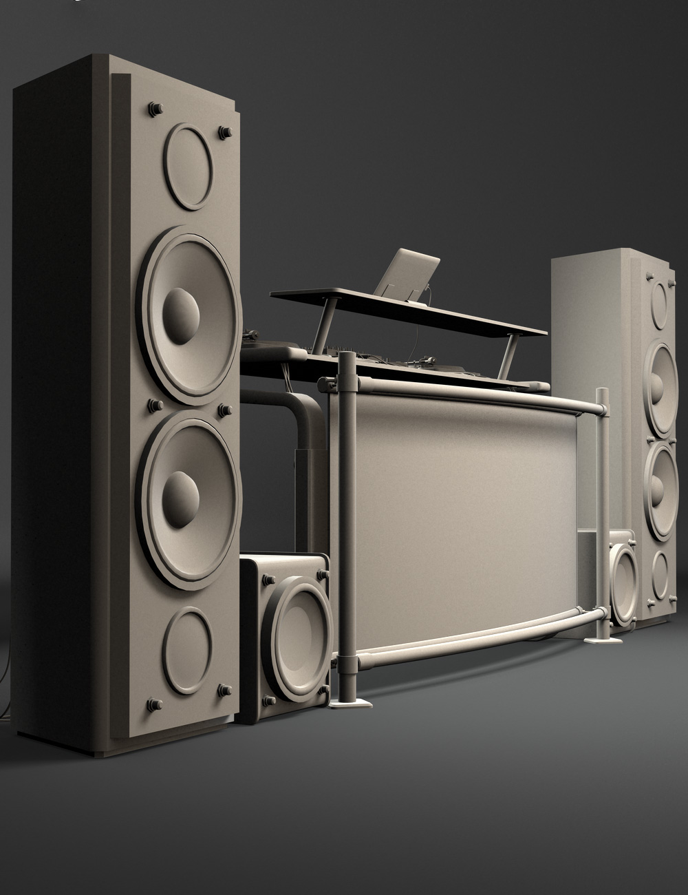 DJ-Equipments | Daz 3D