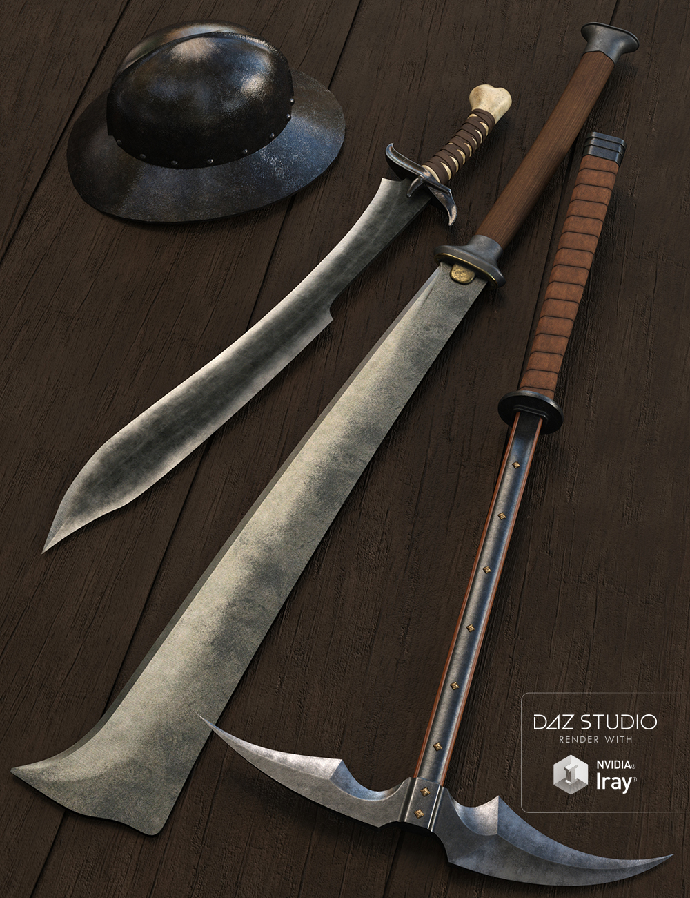 Fantasy Weapons Collection 2 | Daz 3D