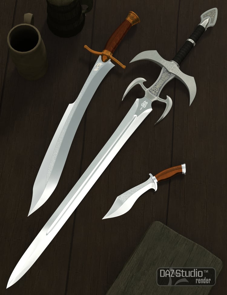 Fantasy Weapons Collection 2 | Daz 3D