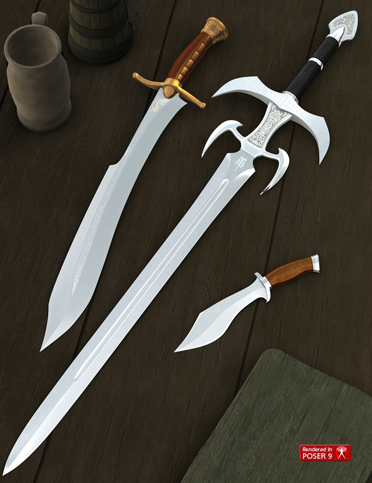 Fantasy Weapons Collection 2 | Daz 3D