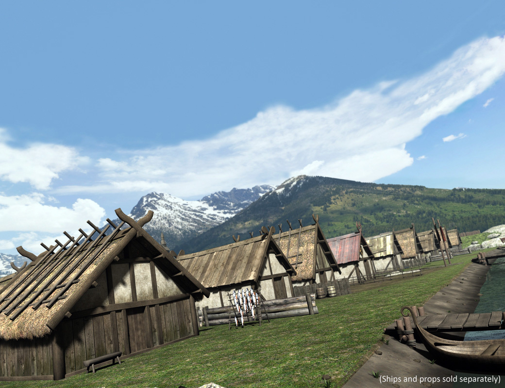 Viking Village | Daz 3D