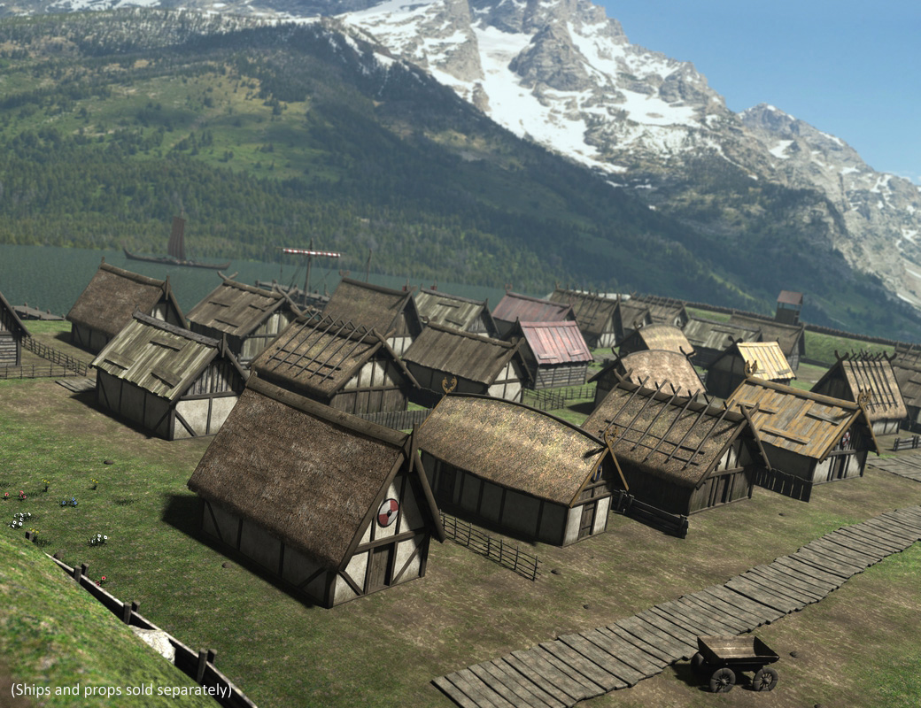 Viking Village | Daz 3D