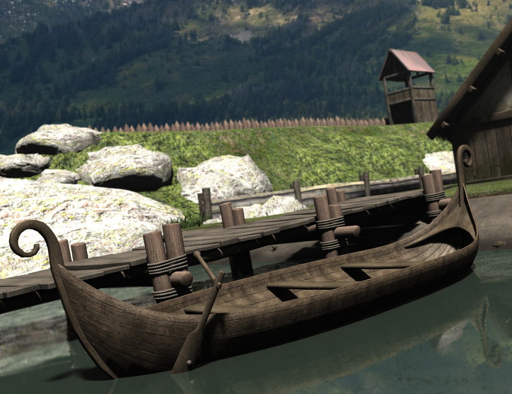 Viking Village Bundle | Daz 3D