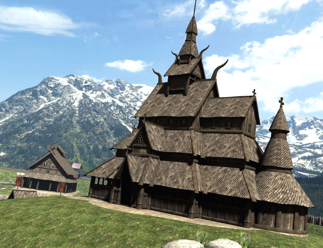 Viking Village Bundle | Daz 3D