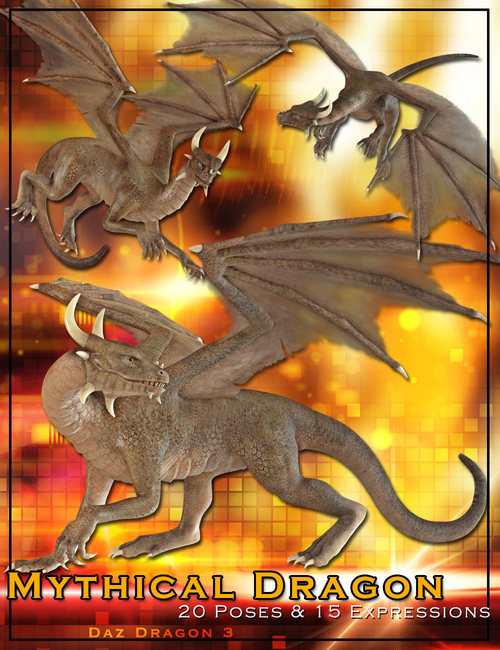 Mythical Dragon | Daz 3D