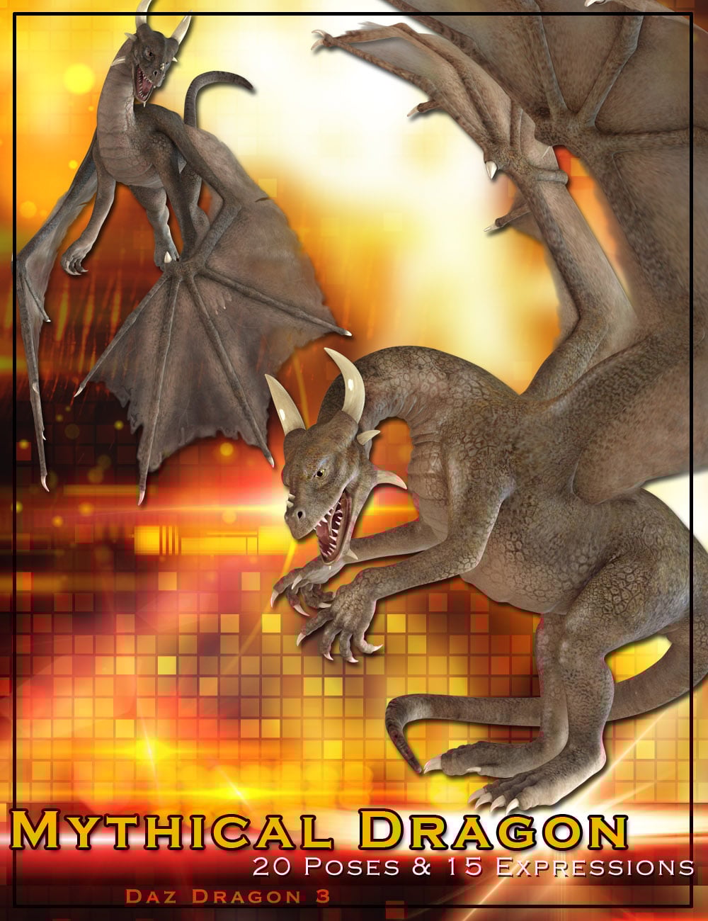 Mythical Dragon | Daz 3D