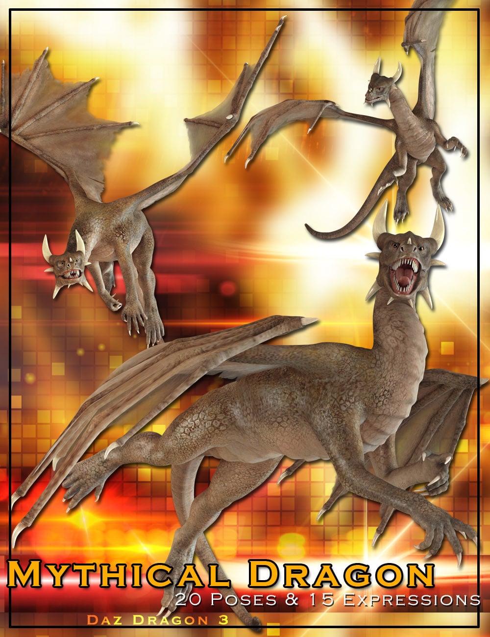 Mythical Dragon | Daz 3D